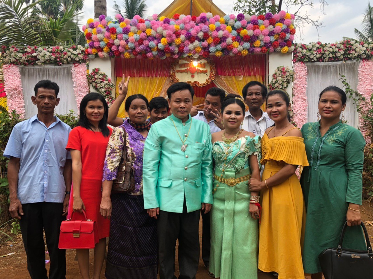 Huwelijk van Soknim en Vanthi - Peerke Donders Stichting